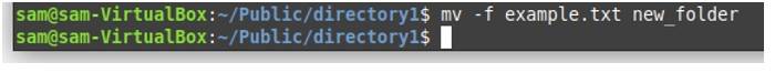 mv Command in Linux