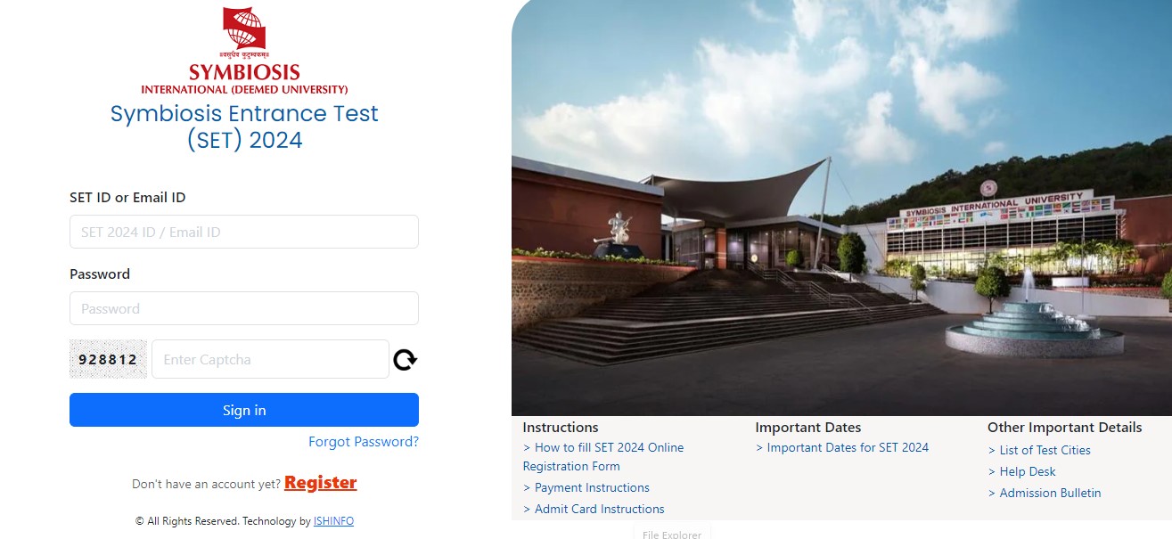 SET Exam Application Form 2024 (OUT) Live Updates: Direct Link, How to ...