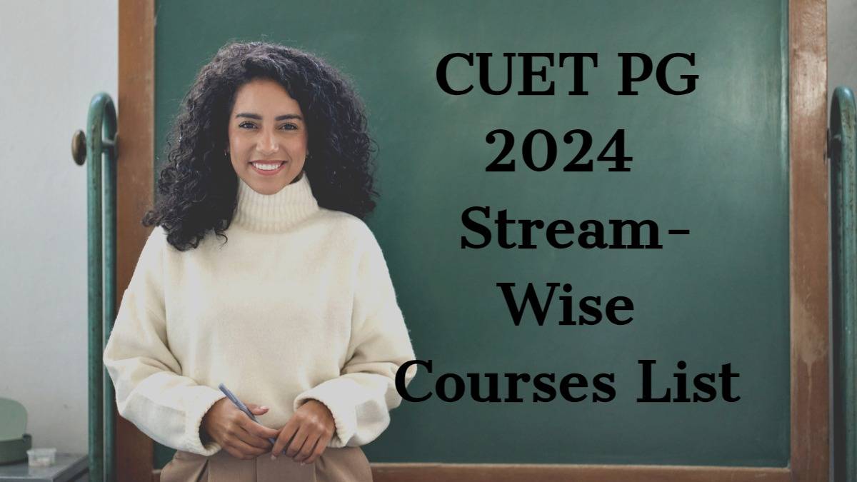 CUET PG Course List: Check Domain Wise Subject List Here