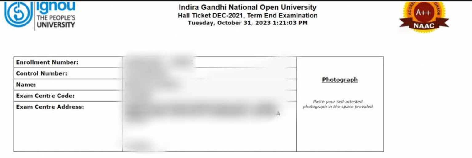 IGNOU BEd Admit Card 2024 OUT Check Download Link Live Updates
