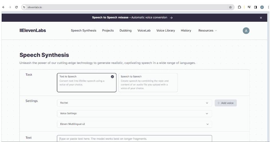 Voice Cloning with ElevenLabs