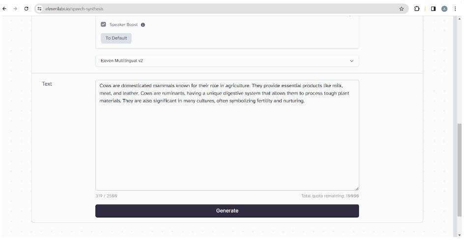 Voice Cloning with ElevenLabs