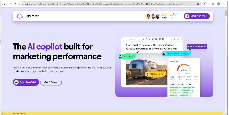 Top 10 AI Tools for 2024