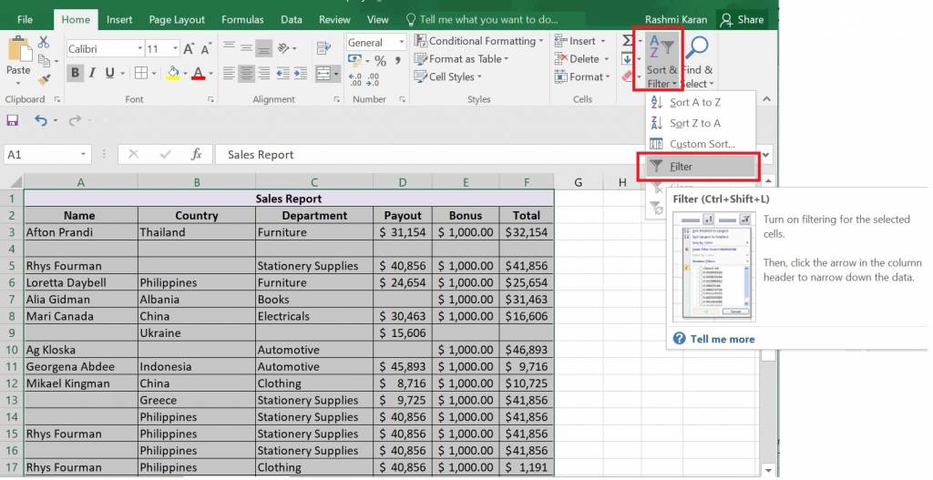 How to Delete Blank Rows in Excel?