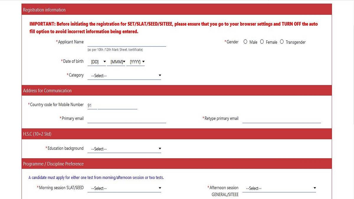 SET Exam Application Form 2025 (OUT): Registration Link, Fees, & How to ...