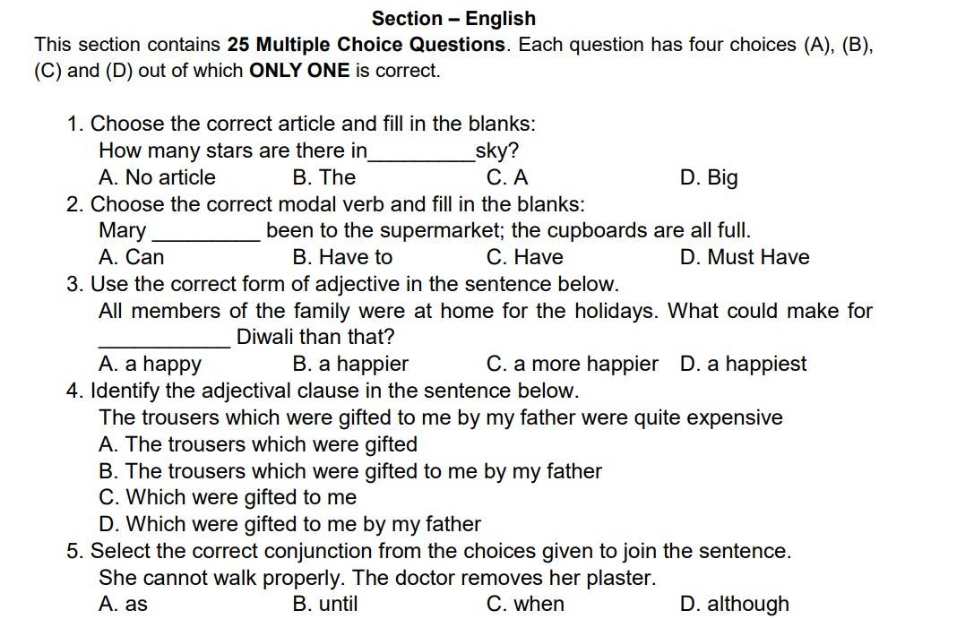 LPU NEST 2024 Syllabus for Chemistry, Physics, Mathematics, Biology and ...