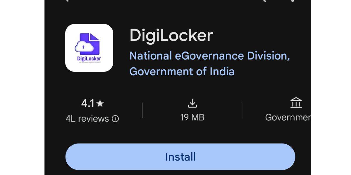 DigiLocker Account: Securely Store & Share Documents Online (Government of India)