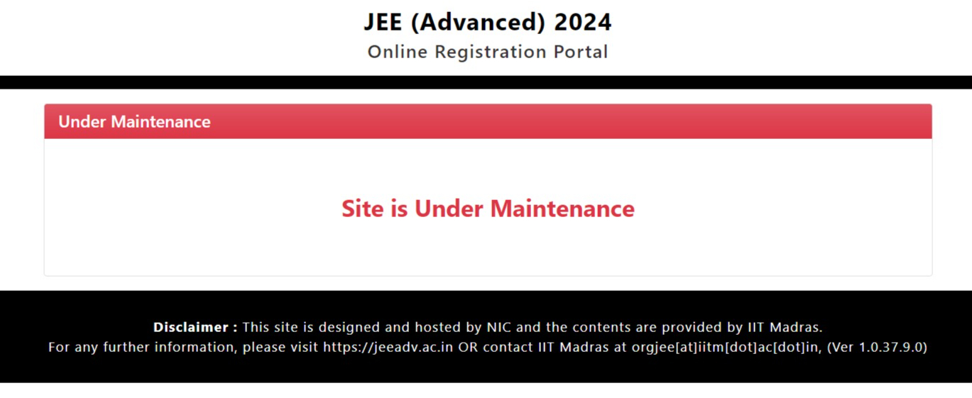 JEE Advanced 2024 Application Form (OUT) Live Updates: Registration ...