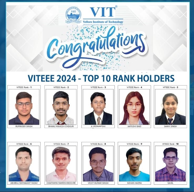VITEEE 2024 Result Live Updates – RESULT OUT, Steps to Download Rank ...