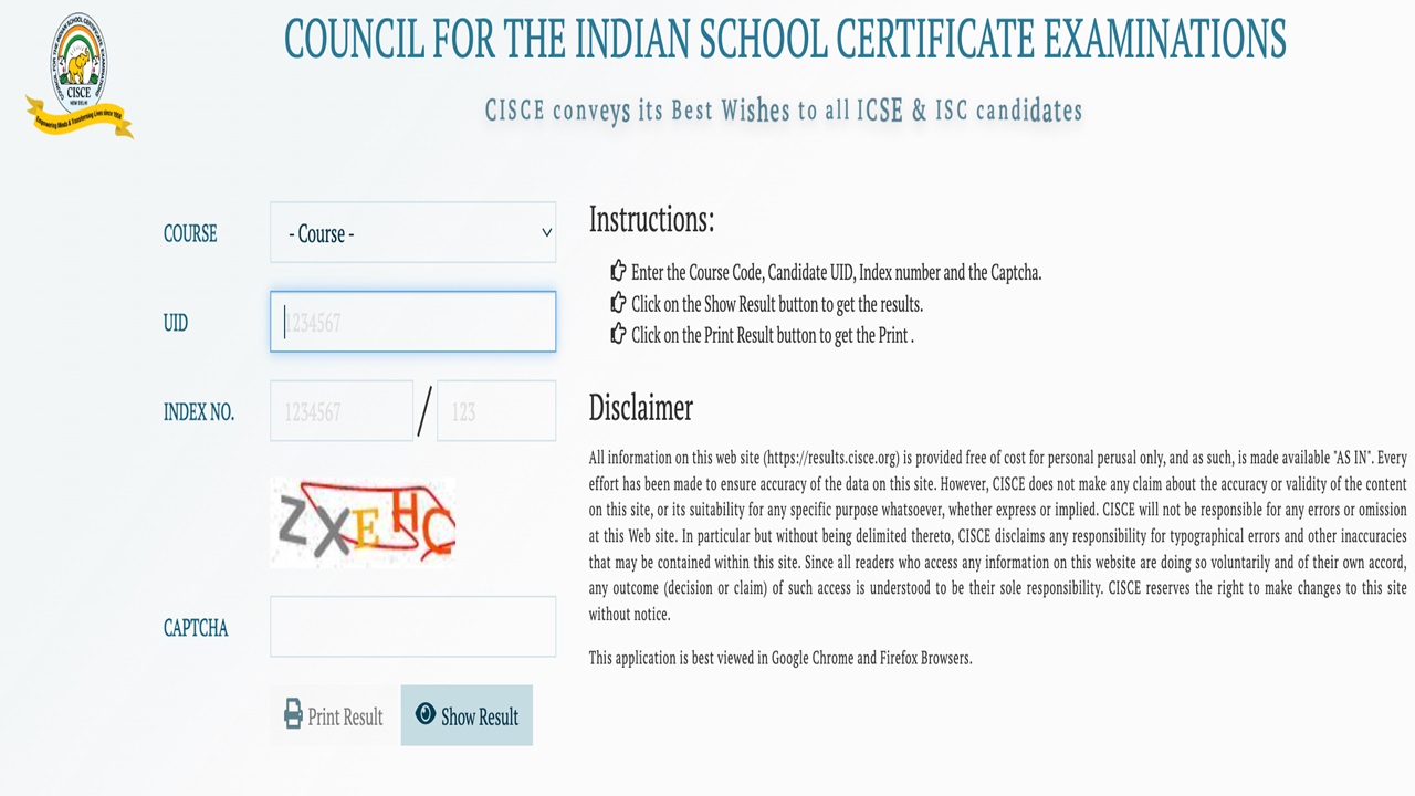 ISC Result 2024 Class 12th (Link OUT) @cisce.org; Live Updates