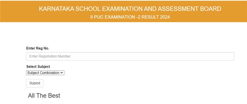Karnataka 2nd PUC Exam 2 Result 2024 OUT: Live Updates on 2nd PUC ...