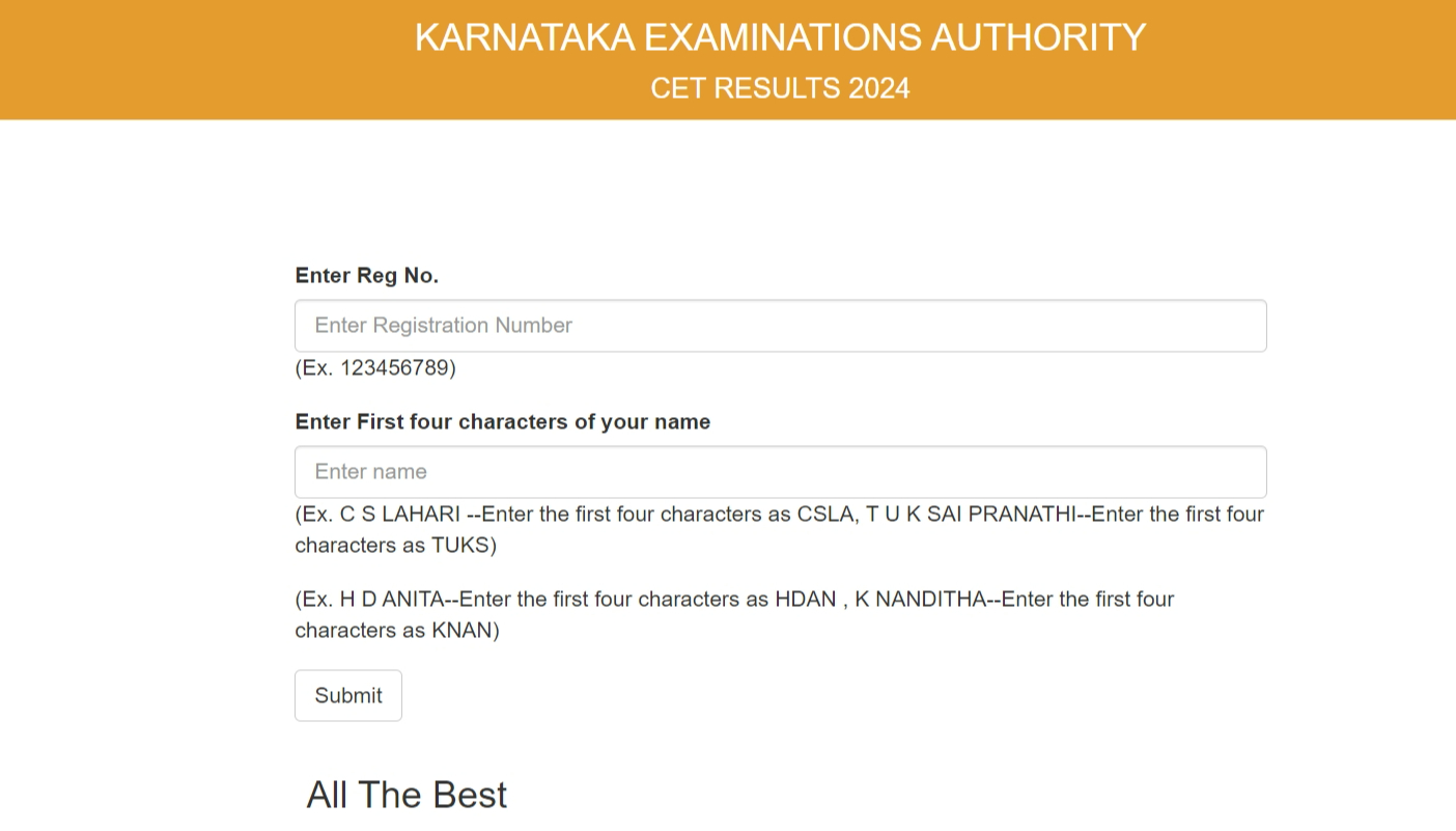 KCET Result 2024 (OUT) Live Updates: Final Answer Key, Details Required ...