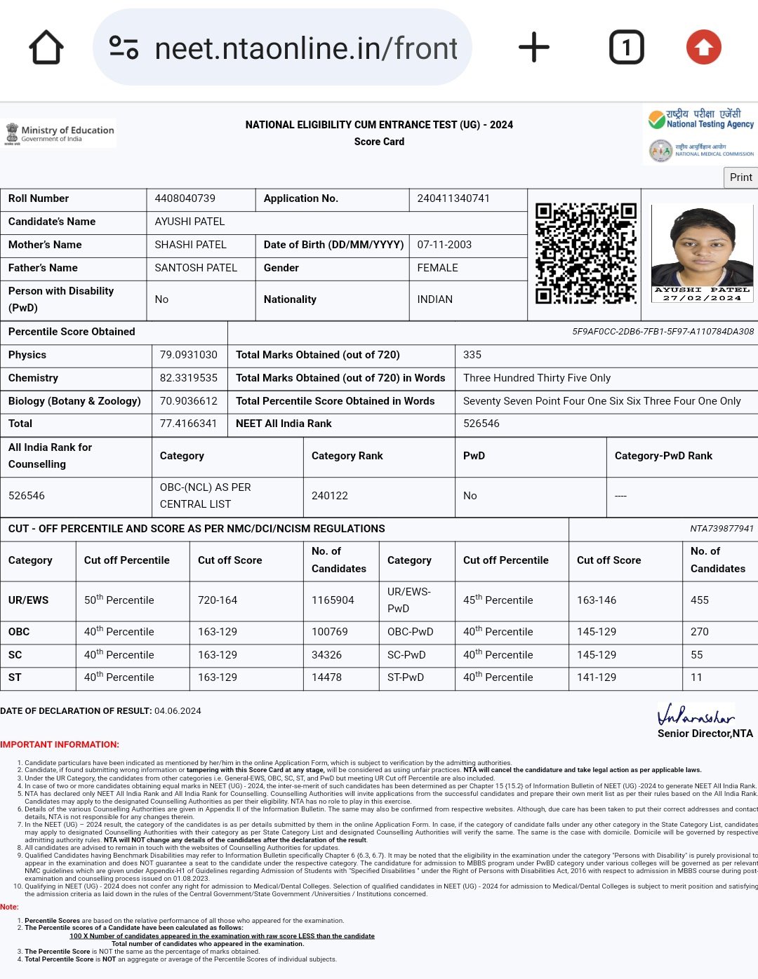 NEET Result 2024 Controversy: Live Updates on Paper Leak, Result Scam ...