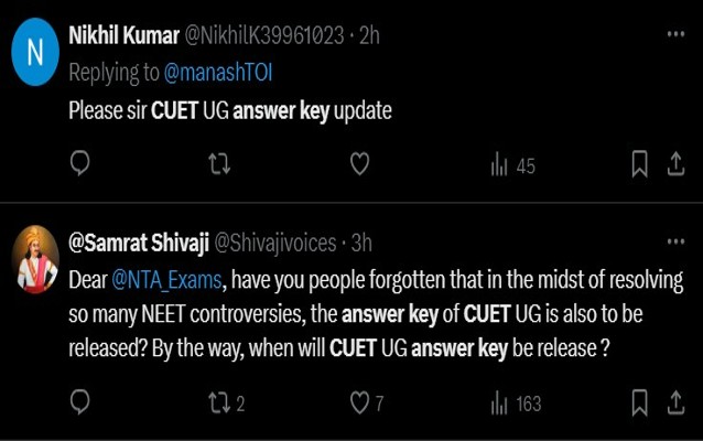 CUET UG Answer Key 2024 Live Updates: Provisional Answer Key & Response ...