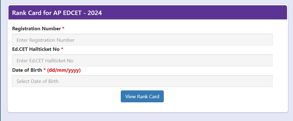 APEdCET Result 2024 Live Declared Today: Check Steps to view scorecard ...