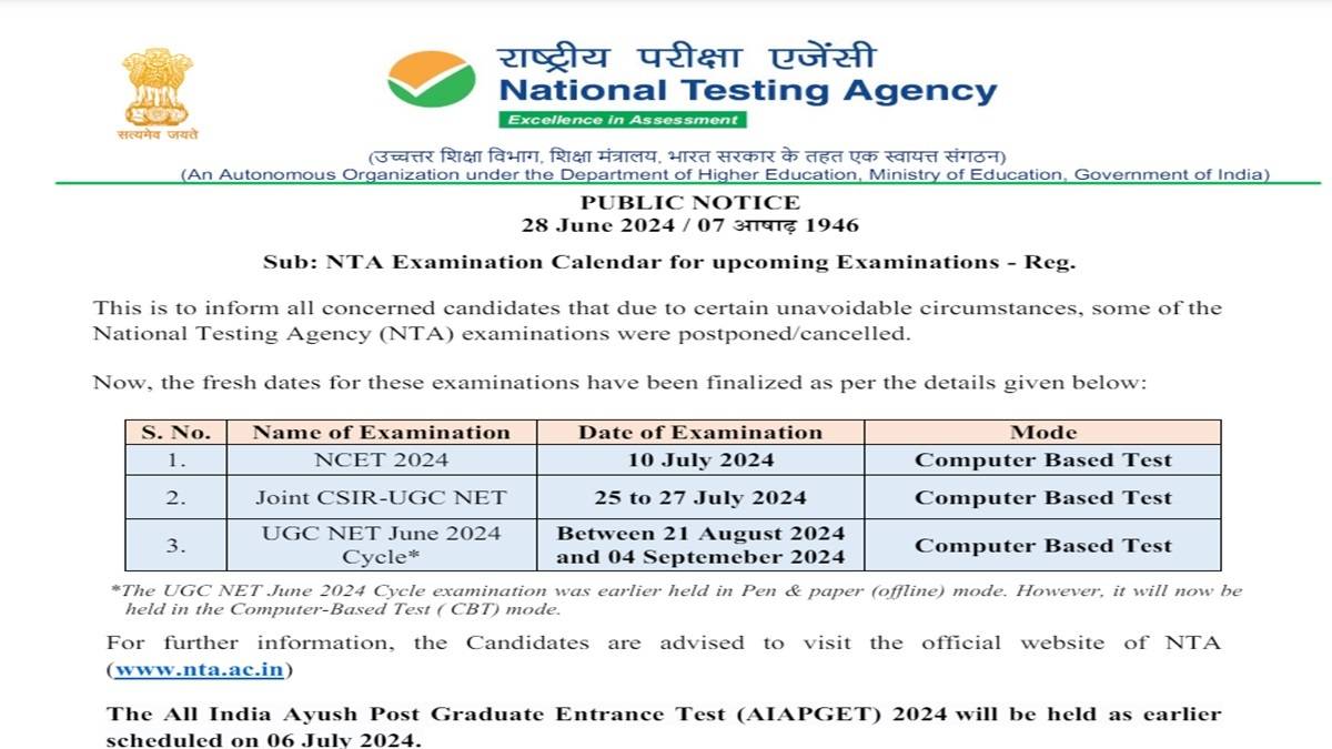 CSIR UGC NET 2024: December Notification (Soon), Application Form, Exam ...