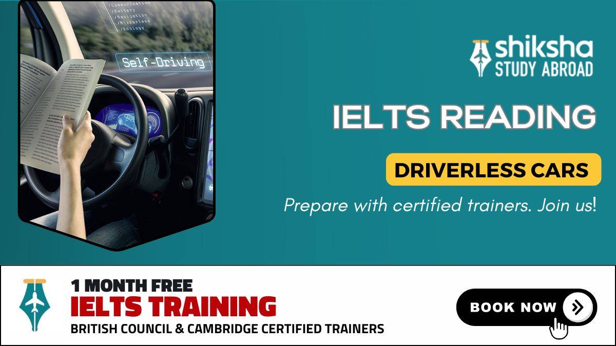 Driverless Cars Reading Answers: IELTS Reading Test