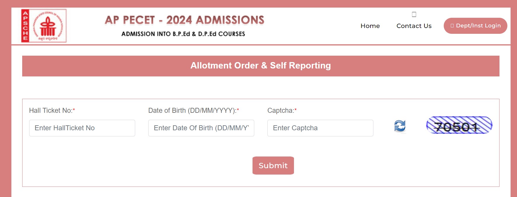 AP PECET 2024 Seat Allotment Released at pecet-sche.aptonline.in, Check ...