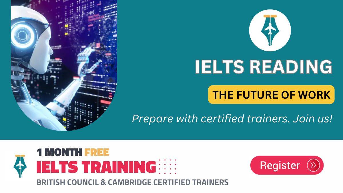 The Future of Work IELTS Reading Answers