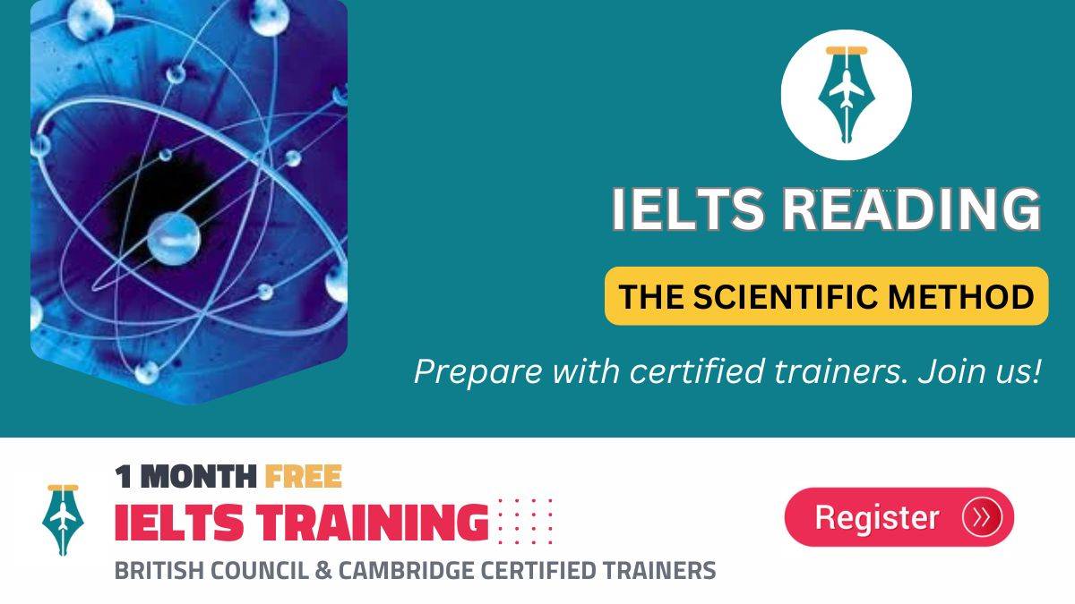 The Scientific Method Reading Answers: IELTS Reading Test