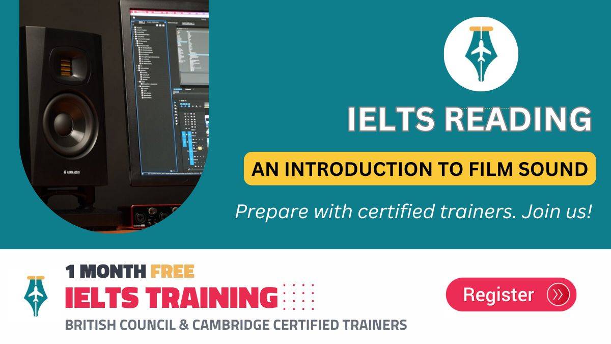 An Introduction to Film Sound IELTS Reading Answers : IELTS Reading ...