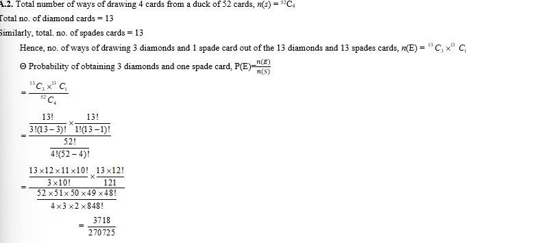 Probability Class 11 NCERT Solutions Maths Chapter 16: Topics ...