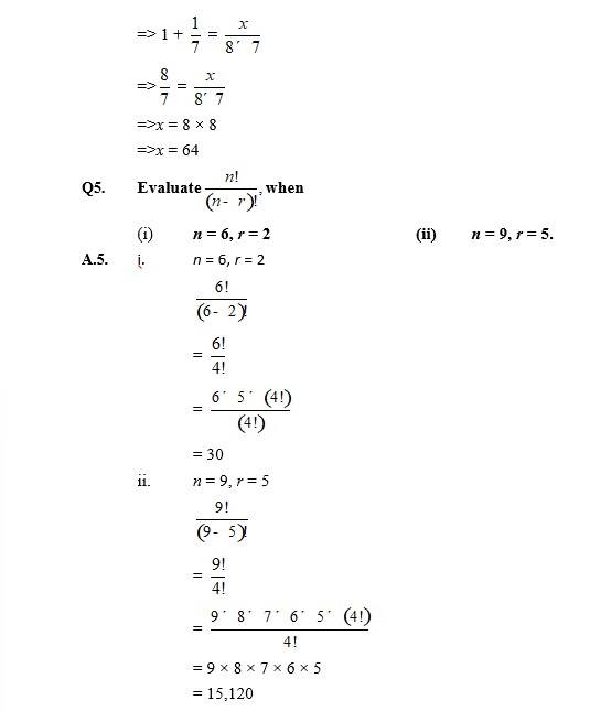 Permutation and Combination Class 11 - NCERT Solutions & PDF Download