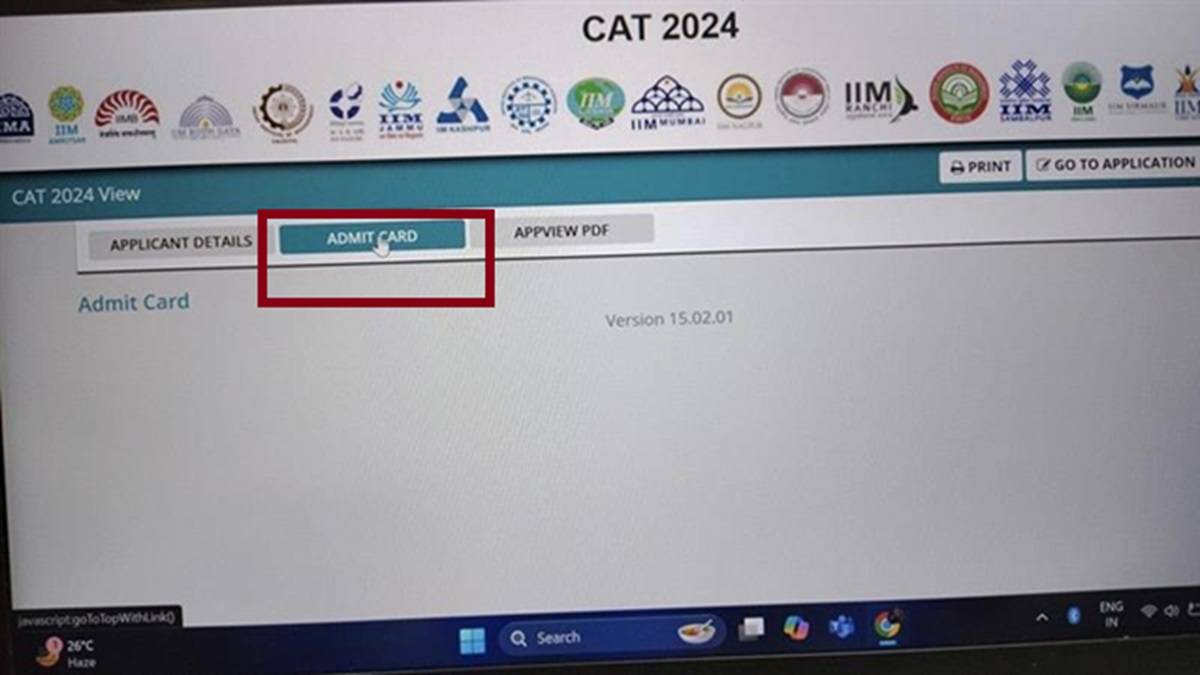 CAT Admit Card 2024 (Available): Download IIM CAT Admit Card @iimcat.ac.in