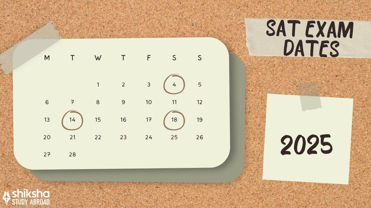 SAT Dates 2025: Check Month-wise SAT Test Dates in India