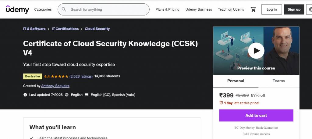 5 Cloud Security Courses to Protect Your Cloud Environment for DevOps Engineers