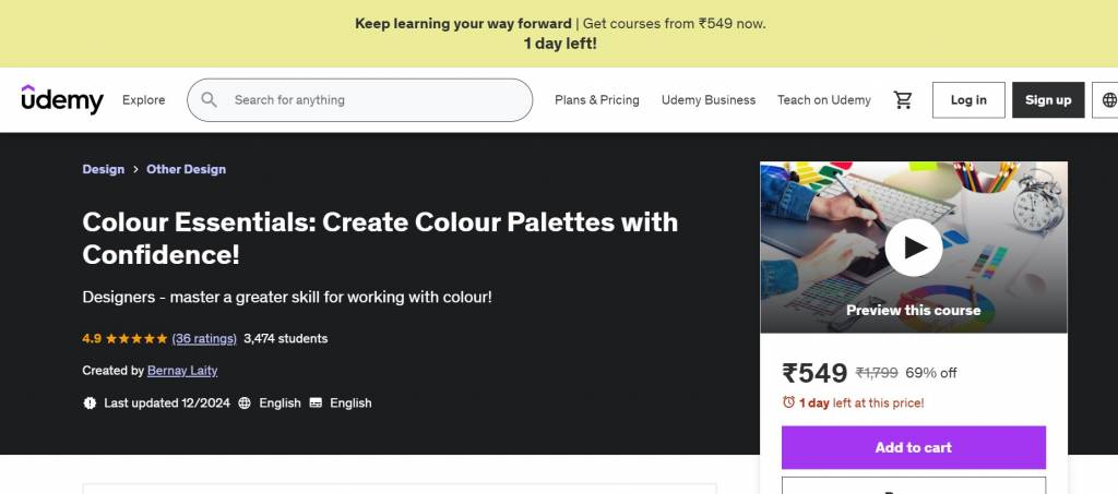 Top 5 Color Theory Courses to Create Stunning Web Palettes