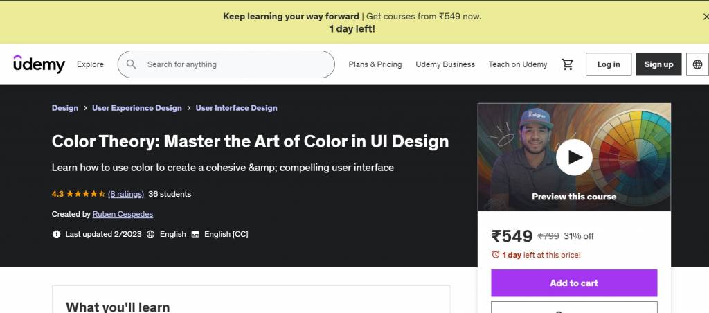 Top 5 Color Theory Courses to Create Stunning Web Palettes