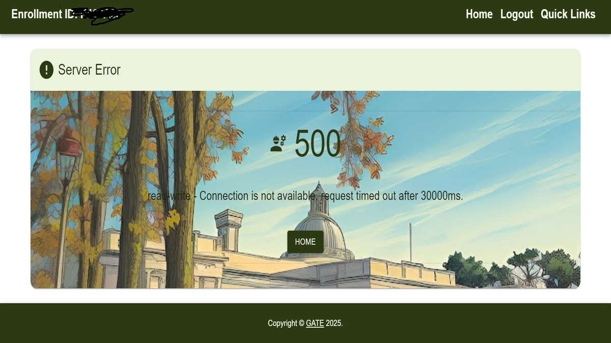 GATE 2025 Admit Card Live Updates - Hall Ticket Released, Check Link ...