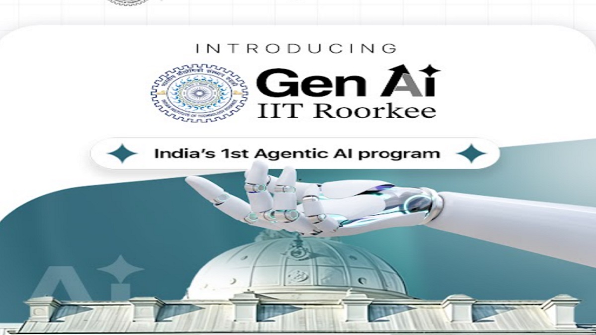 Iit Roorkee Launches 11 Month Pg Certificate In Agentic Ai In Collaboration With Futurense
