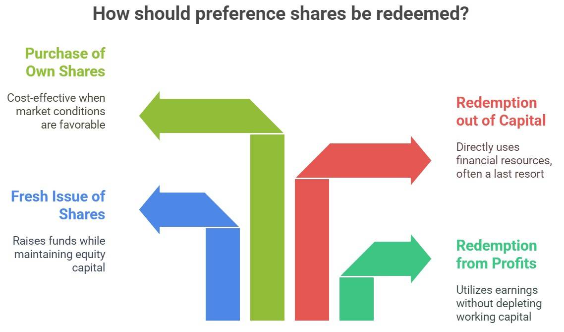 Redemption of Preference Shares: Meaning and Methods