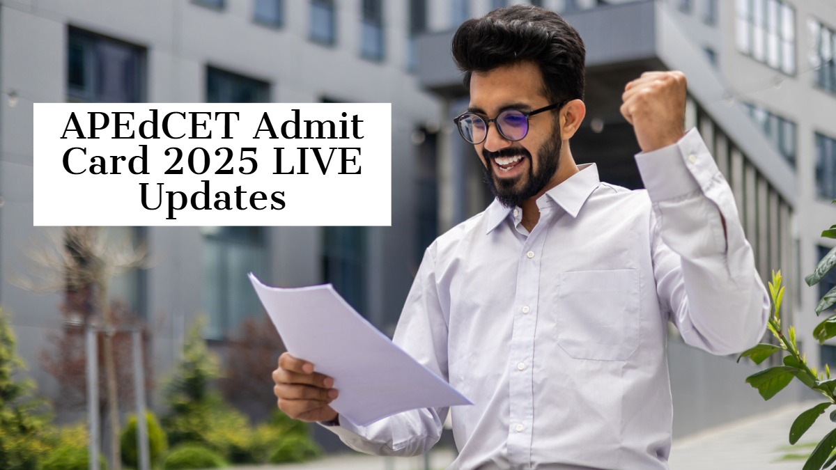 APEdCET Admit Card 2025 LIVE Updates (OUT); Check dates and steps to ...