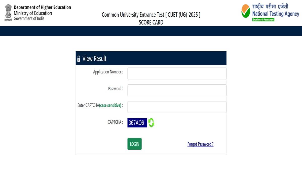 CUET Result 2025: Date, UG Cut Off Marks (Expected), Scorecard PDF ...