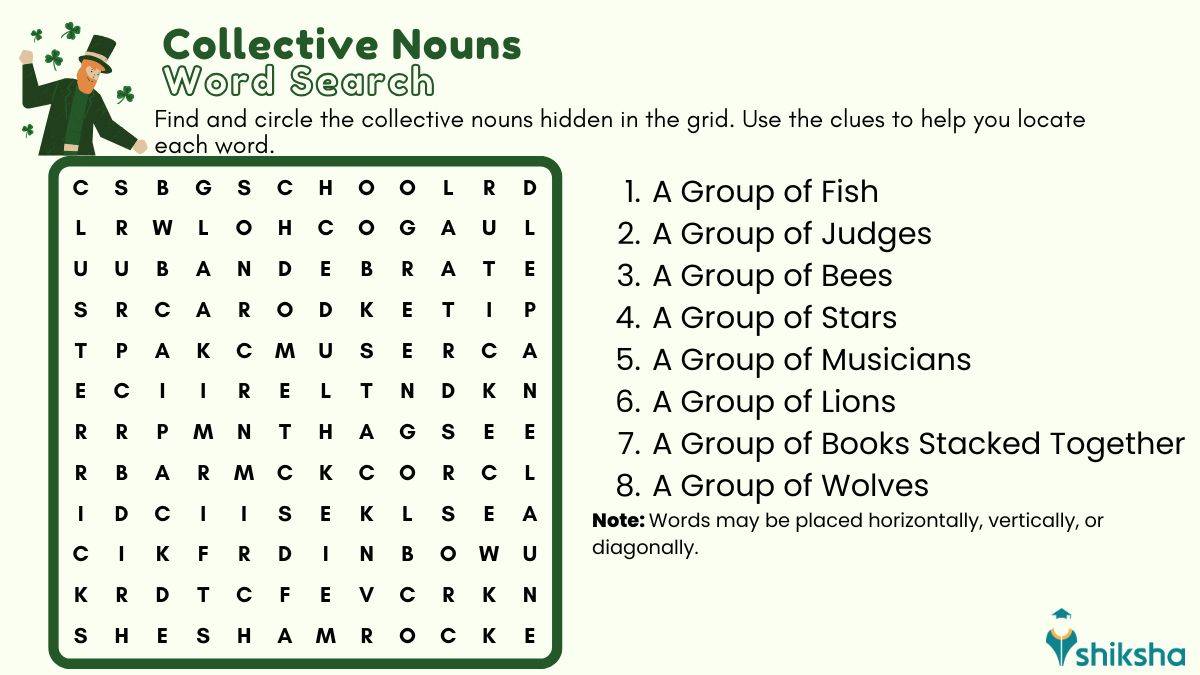 What is a Collective Noun? Meaning, List, Books, and Exercises with Answers