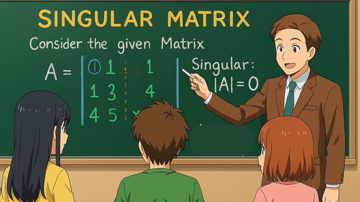 What is a Singular Matrix: Types, Examples and Questions