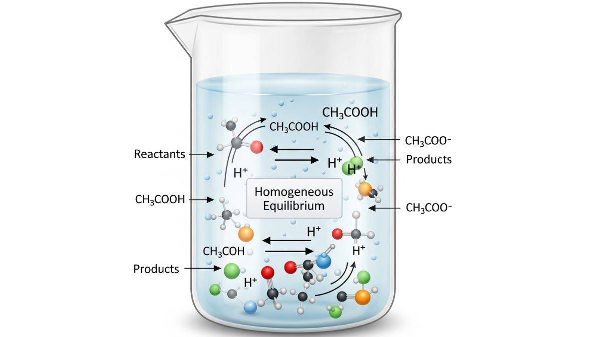 What is Homogeneous Equilibria? Definition, Chemical Properties ...