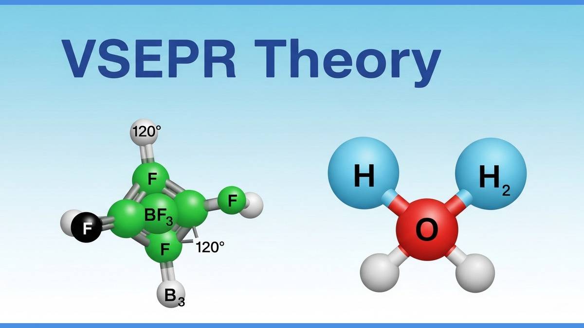 VSEPR Theory: Molecular Geometry, Shape, Hybridization and More