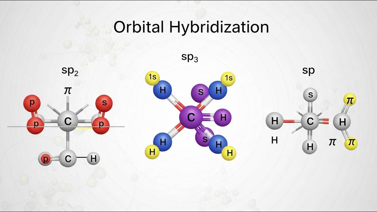 Orbital Hybridization: Types, Characteristics, and More