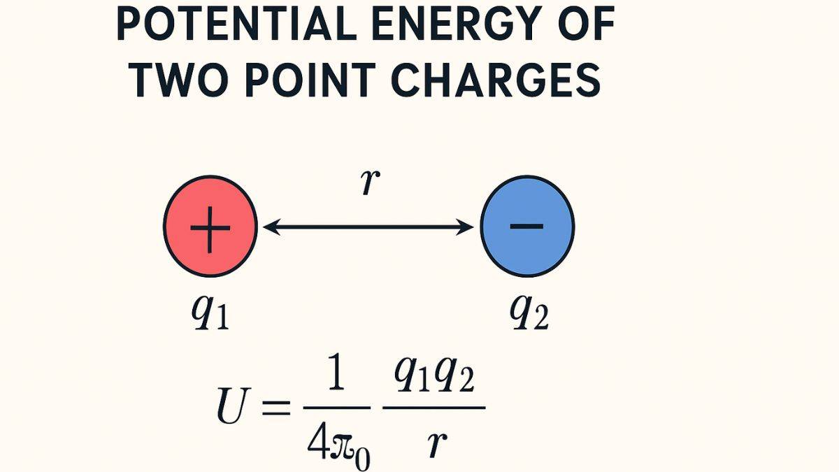 Potential Energy of a System of Charge: Definition, Working Principle ...