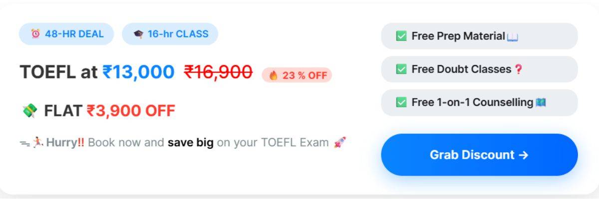 TOEFL 2025: Registration, Exam Dates & Centres, Fees, Syllabus, Results