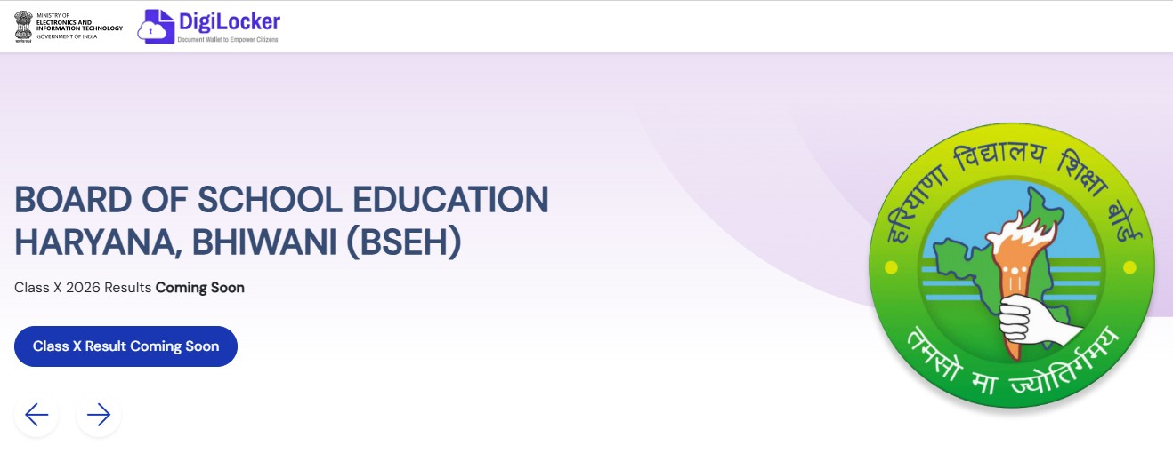 HBSE 10th Result 2026 Link (OUT) LIVE; Check Haryana Board 10th Result ...
