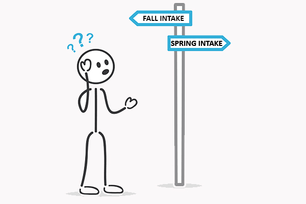 Which Intake Season to Choose: Fall or Spring?