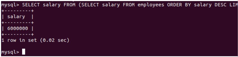 How to Find Second Highest Salary in SQL - Shiksha Online